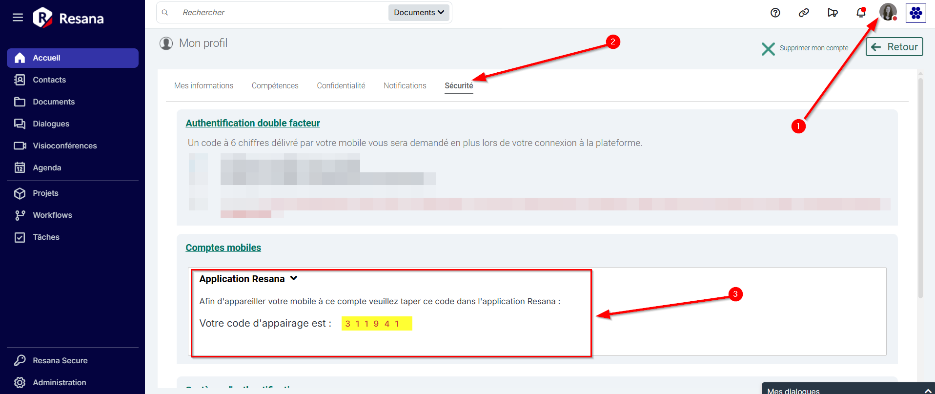 Comment se connecter à l'application mobile RESANA ? – RESANA