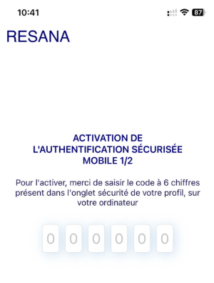 Comment se connecter à l'application mobile RESANA ? – RESANA