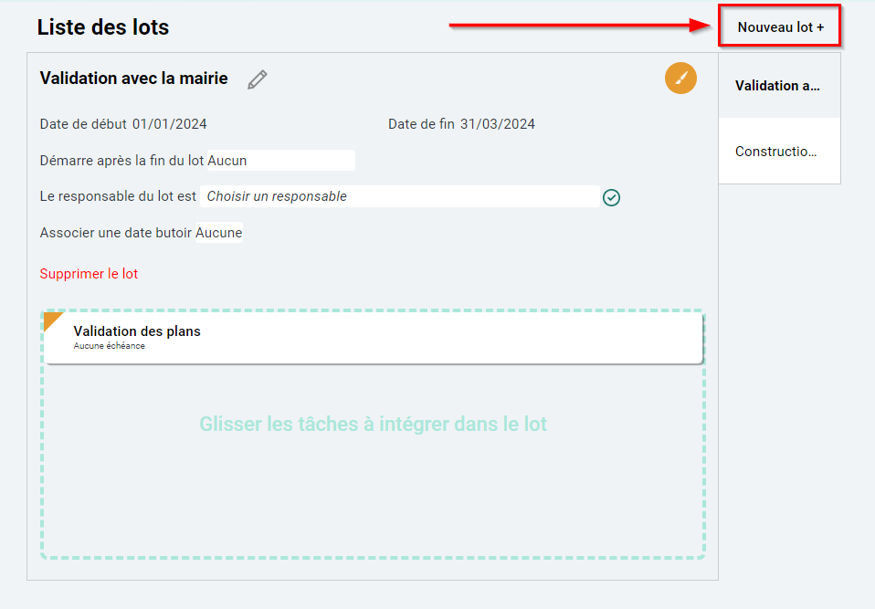 La vue Gantt – RESANA